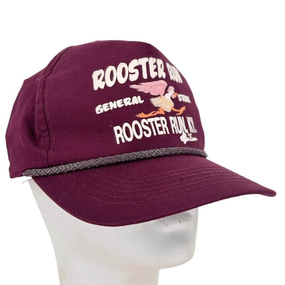 Vintage Rooster Run, Ky General Store Baseball Cap Ha… - Gem